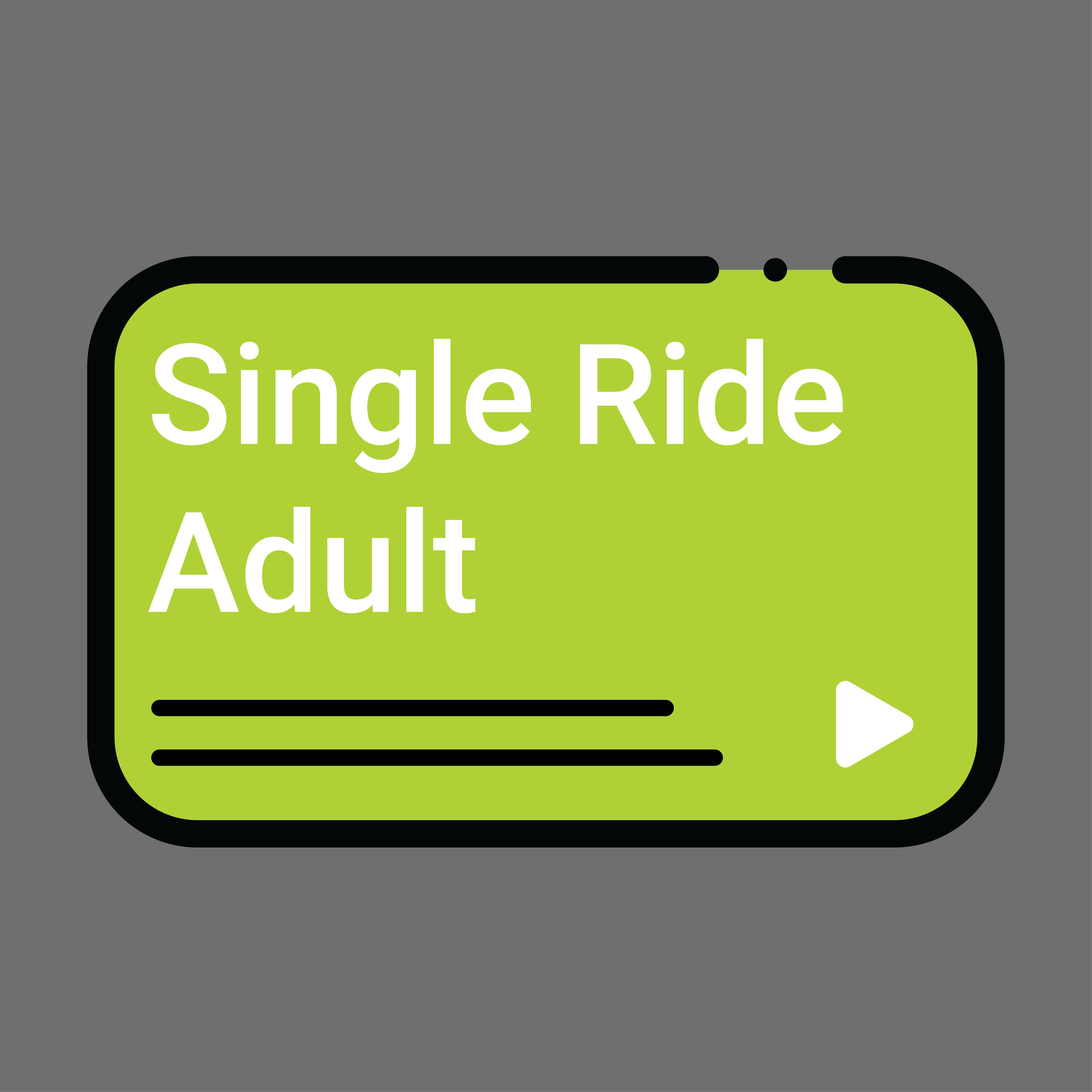 Single Ride Adult Pass | Lextran Store